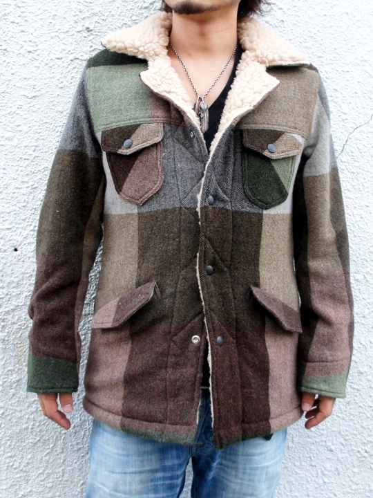 TMT/BIG BLOCK CHECK RANCH COAT(BROWN) 品番： TJK-F1605 56,000円(税込60,480円 ...