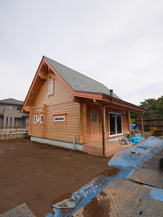 ログハウス完成見学会 in 千葉県佐倉市 11月 8日（日） (*^-^*) | 親方のログハウス万才！