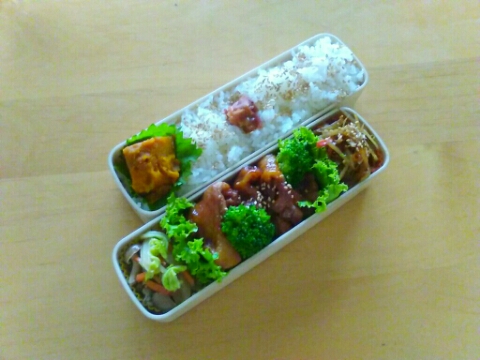 鶏肉の照り焼き弁当 | ～ My sweet home