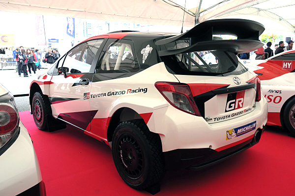 トヨタ ヤリス WRC テストカー & ヴィッツ GRMN ターボ Toyota Yaris WRC Test car & Vitz GRMN ...