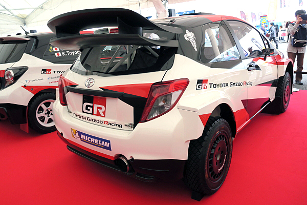 トヨタ ヤリス WRC テストカー & ヴィッツ GRMN ターボ Toyota Yaris WRC Test car & Vitz GRMN ...