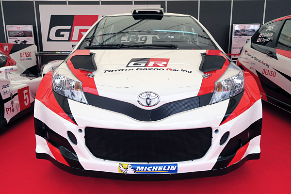 トヨタ ヤリス WRC テストカー & ヴィッツ GRMN ターボ Toyota Yaris WRC Test car & Vitz GRMN ...