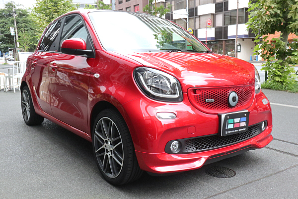 スマート ブラバス フォーフォー エクスクルーシブ レッド リミテッド smart BRABUS forfour Xclusive red ...