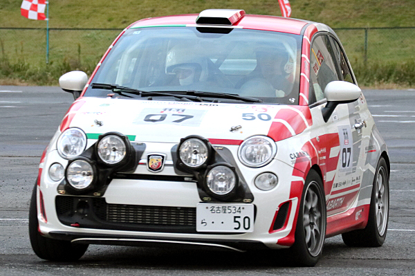 アバルト 500 R3T (1) 同乗試乗 ABARTH 500 R3T (1) "Ride along with a ...