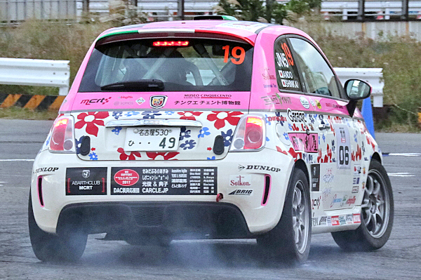 アバルト 500 R3T (2) 同乗試乗 ABARTH 500 R3T (2) "Ride along with a ...