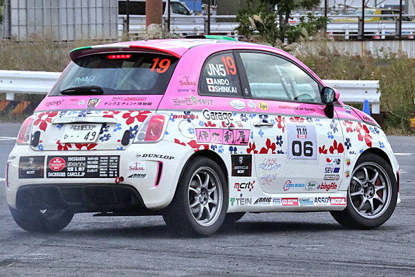 アバルト 500 R3T (2) 同乗試乗 ABARTH 500 R3T (2) "Ride along with a ...