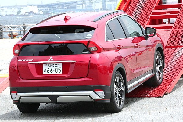 三菱 エクリプス クロス レッド 同乗試乗 Mitsubishi Eclipse Cross : Red "Ride along with a ...