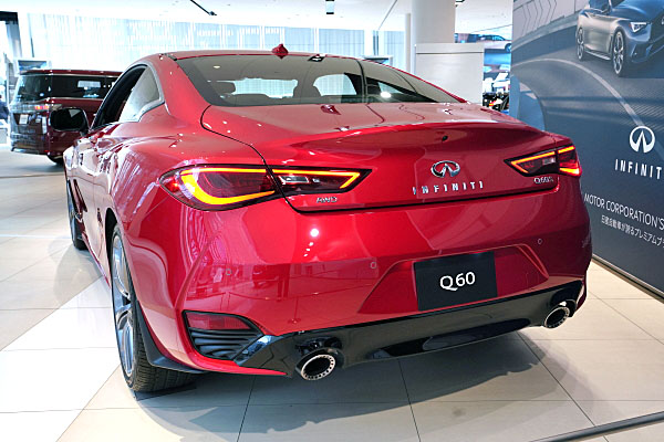 インフィニティ Q60 レッド Infiniti Q60 : Red | Car and Moto in Japan
