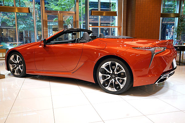 レクサス LC500 コンバーチブル オレンジ Lexus LC500 Convertible : Orange | Car and Moto ...