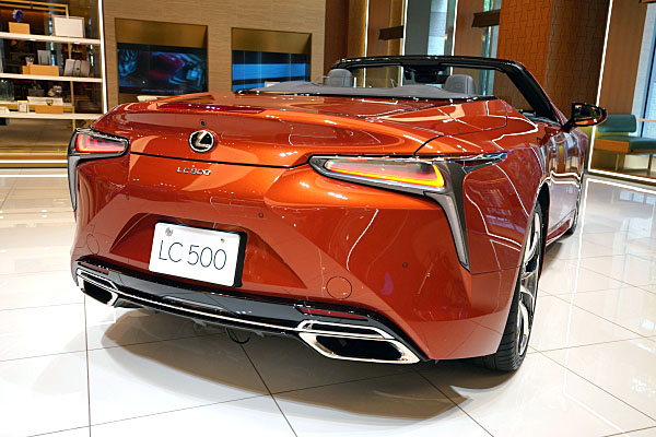 レクサス LC500 コンバーチブル オレンジ Lexus LC500 Convertible : Orange | Car and Moto ...