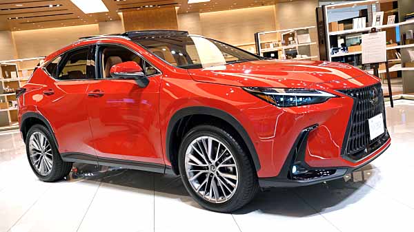 レクサス NX350h バージョンL レッド Lexus NX350h version L : Red | Car and Moto in Japan