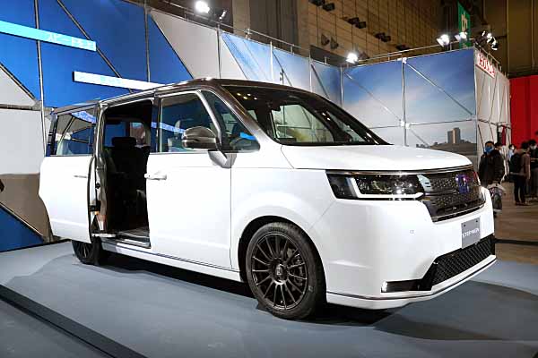 ホンダ ステップワゴン e:HEV スパーダ コンセプト 東京オートサロン 2022 Honda STEP WGN e:HEV Spada ...