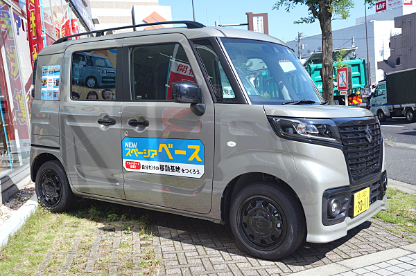 スズキ スペーシア ベース XF グレー Suzuki Spacia BASE XF : Gray | Car and Moto in Japan