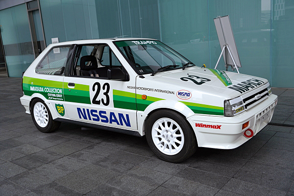 日産 マーチ スーパーターボ リトルダイナマイトカップ仕様 1987 K10 Nissan March Super Turbo "Little ...