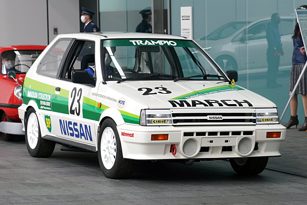 日産 マーチ スーパーターボ リトルダイナマイトカップ仕様 1987 K10 Nissan March Super Turbo "Little ...