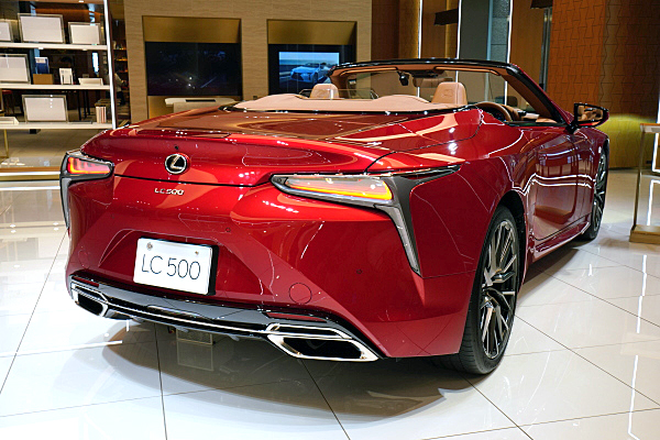 レクサス LC500 コンバーチブル レッド Lexus LC500 Convertible : Red | Car and Moto in ...