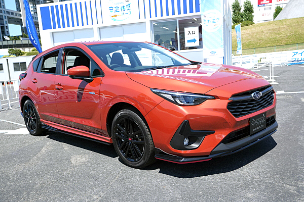 スバル インプレッサ ST-H オレンジ + STIスポーツパーツ Subaru Impreza ST-H : Orange + STI ...