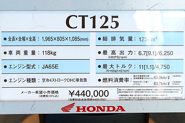 ホンダ CT125 ハンターカブ グリーン + アクセサリー Honda CT125 Hunter Cub : Green ...