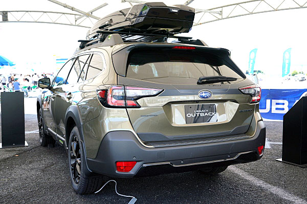 スバル レガシィ アウトバック エックスブレイク EX グリーン + アクセサリー Subaru Legacy Outback X-BREAK ...