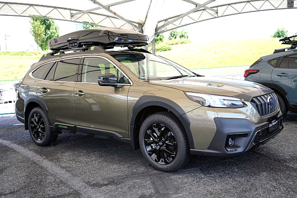 スバル レガシィ アウトバック エックスブレイク EX グリーン + アクセサリー Subaru Legacy Outback X-BREAK ...