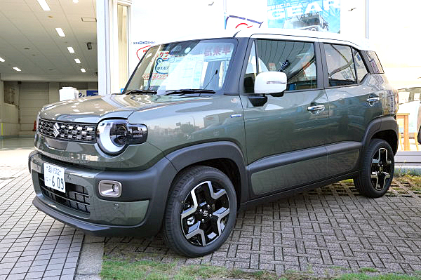 スズキ クロスビー ハイブリッド MZ カーキ / ホワイト Suzuki XBEE Hybrid MZ : Khaki / White ...