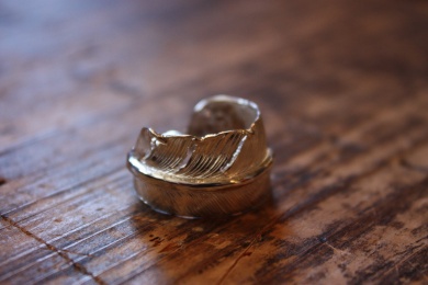 FIRST ARROWS FEATHER RING!! | Mr.OLDMAN lifetime store