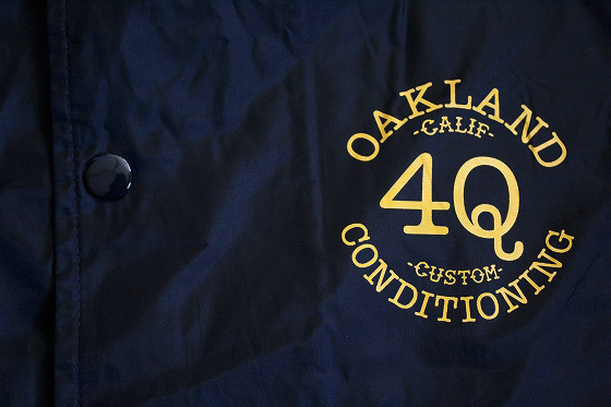 4Q CONDITIONING 4Q LOGO COACH JKT!!! | Mr.OLDMAN lifetime store