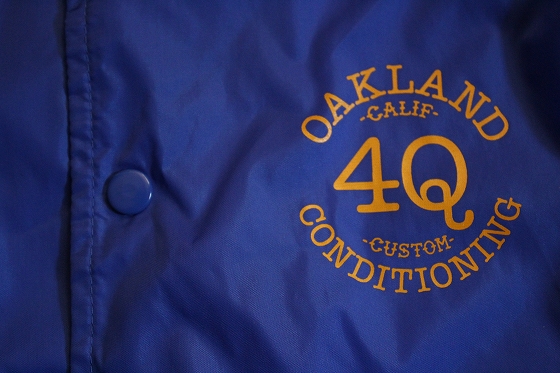 4Q CONDITIONING 4Q LOGO COACH JKT!!! | Mr.OLDMAN lifetime store