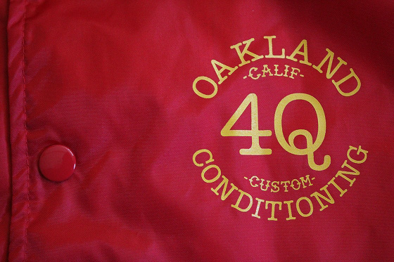 4Q CONDITIONING 4Q LOGO COACH JKT!!! | Mr.OLDMAN lifetime store