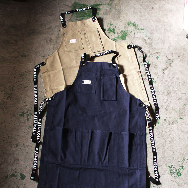 TROPHY CLOTHING Mid Border Tee & Engineer Apron!! | Mr.OLDMAN lifetime ...