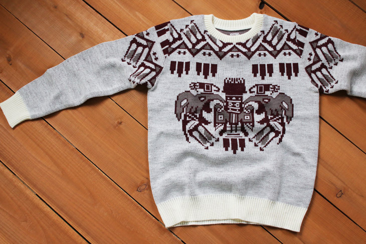 BAD QUENTIN TOTEM POLE JAQUARD KNIT!!! | Mr.OLDMAN lifetime store