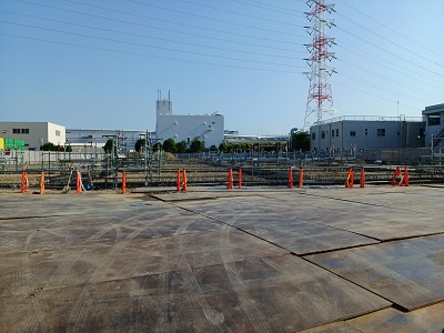 都筑区折本町の港北インター近くのパチンコ店跡にオーストラリアのプレミアム輸入車販売の「DUTTON ONE」建築中！ | うちの街 都筑！