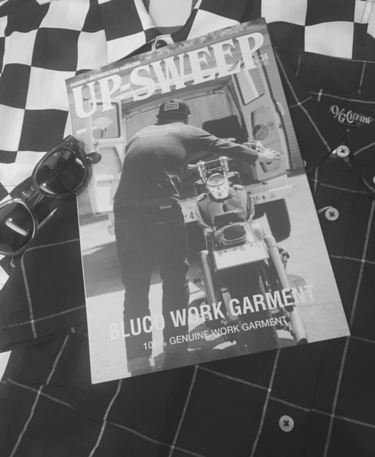 UP-SWEEP magazine Vol.34 | OLD GARAGE / O.G. CLOTHING