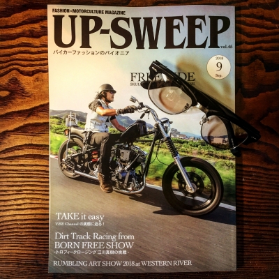 UP-SWEEP magazine vol.45 | OLD GARAGE / O.G. CLOTHING