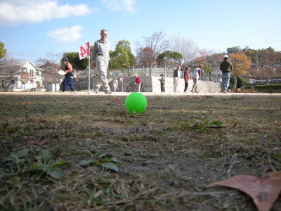 タイワンフウが今が見ごろ Ggをして観る 山田公園 あおぞらグラウンド ゴルフ