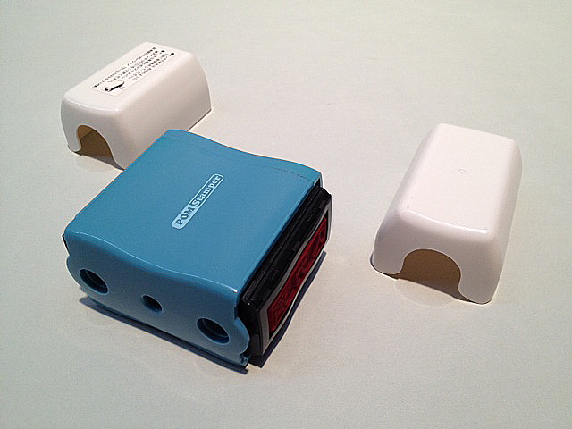 6つの項目を1つのスタンプに内蔵しているPOM Stamperはスタンプ台も不要な画期的な商品です。オススメ☆☆ | インフォメーション ...