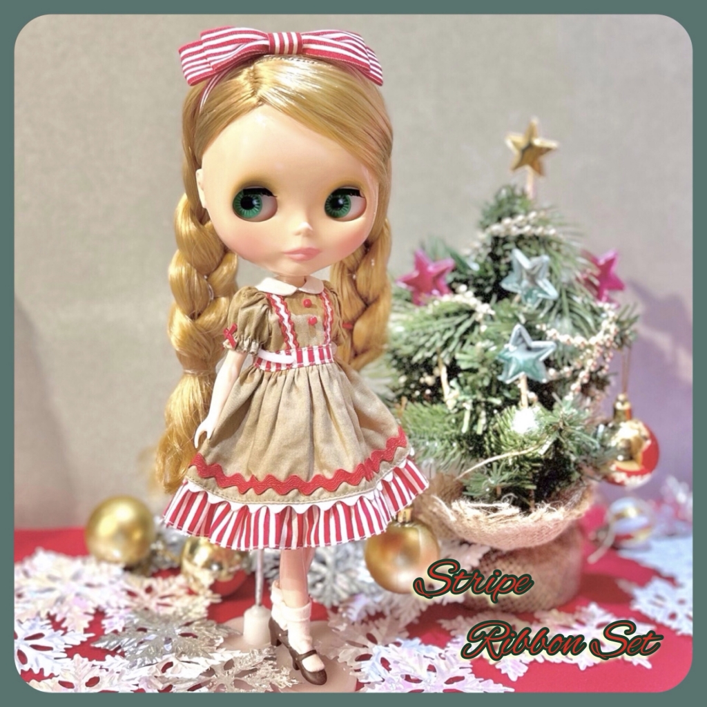 Junie Moonプロデュース Dear Darling fashion for dolls から新アイテム「ストライプリボンセット」が発売 ...