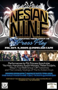 お勧めNesian N.I.N.E.待望の CD"Press Play "10月13日発売！！ | RealHawaii（リアルハワイ）の ...