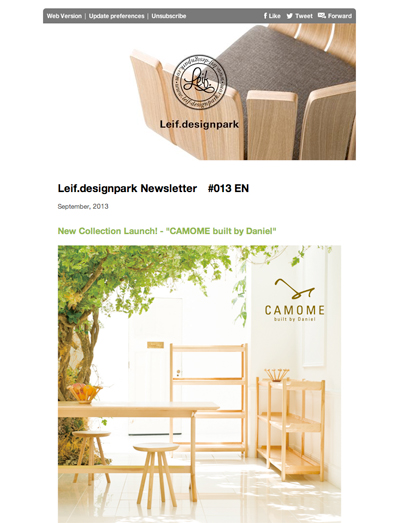 Leif.designpark LONDON - TOKYO