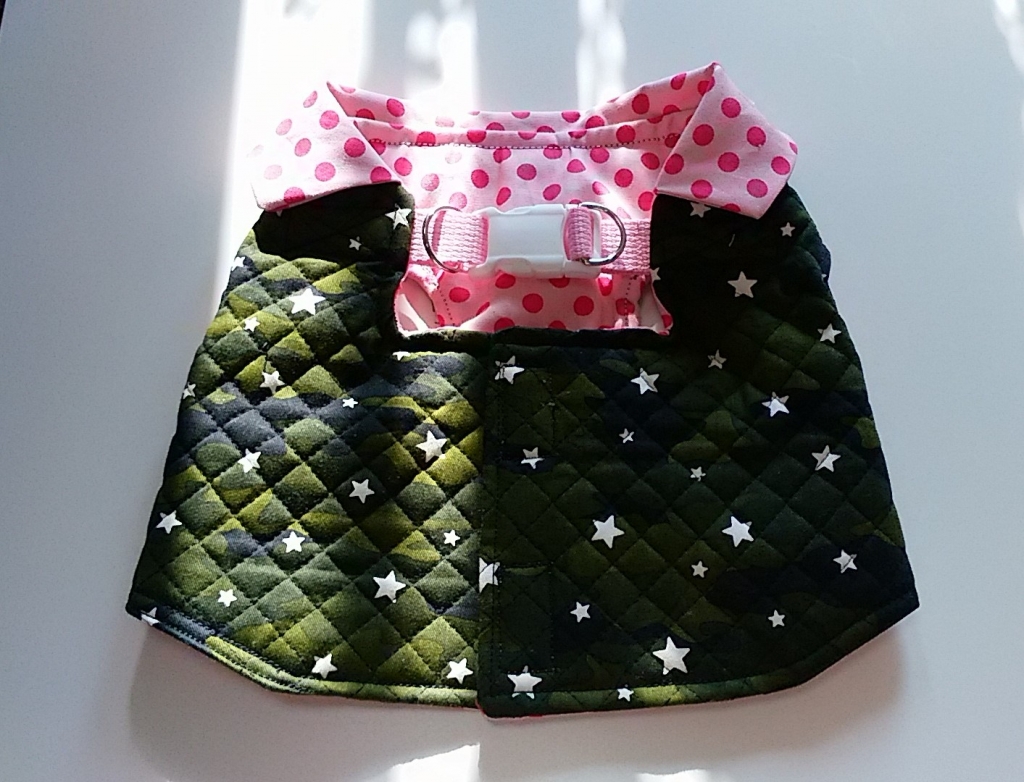 中型犬ハーネス服 | 犬服とバッグのハンドメイド patochan DOG 店長日記