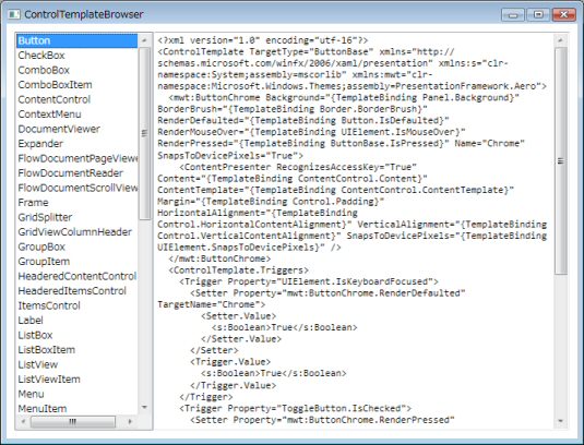 【WPF】【XAML】ControlTemplateのお勉強方法 | 創造的プログラミングと粘土細工