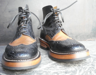 トリッカーズカスタム ～染め変えコンビでVibram♯269～ | BRASS BLOG