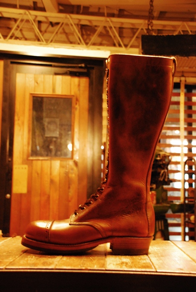 CLINCH SAMPLE BOOTS ~ LONG SHAFT ~ | BRASS BLOG