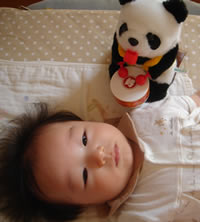 生後4ヶ月目とパンダの災難 | Posa Posa Life*