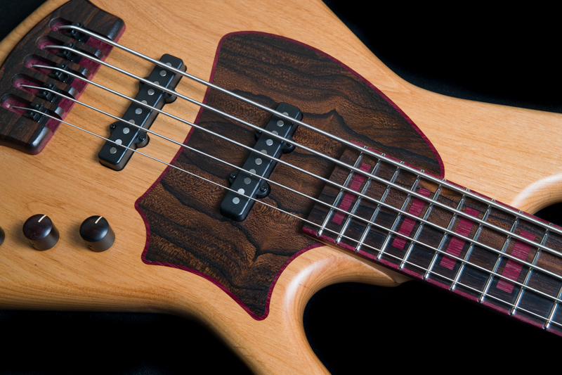 Adamovic Inlayed double pick-guard Saturn 5string 入荷致しました | otf blog