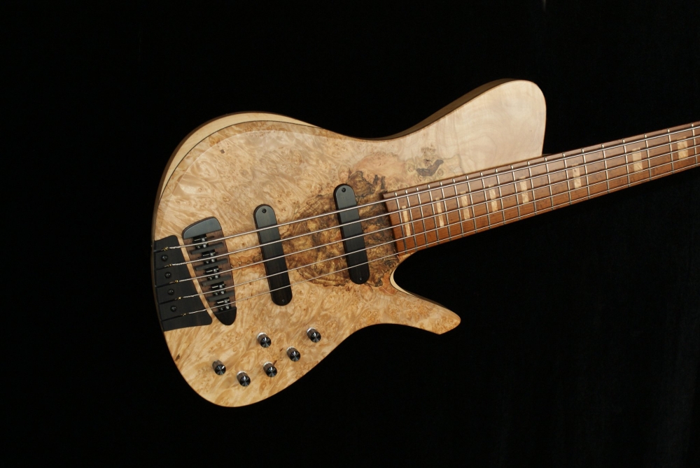 Lorita Basses Maple Burl Century II 完成致しました | otf blog