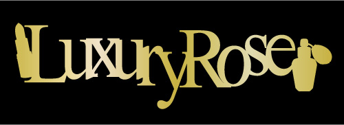Luxury Rose logo design | Fujiwara Asuka design works