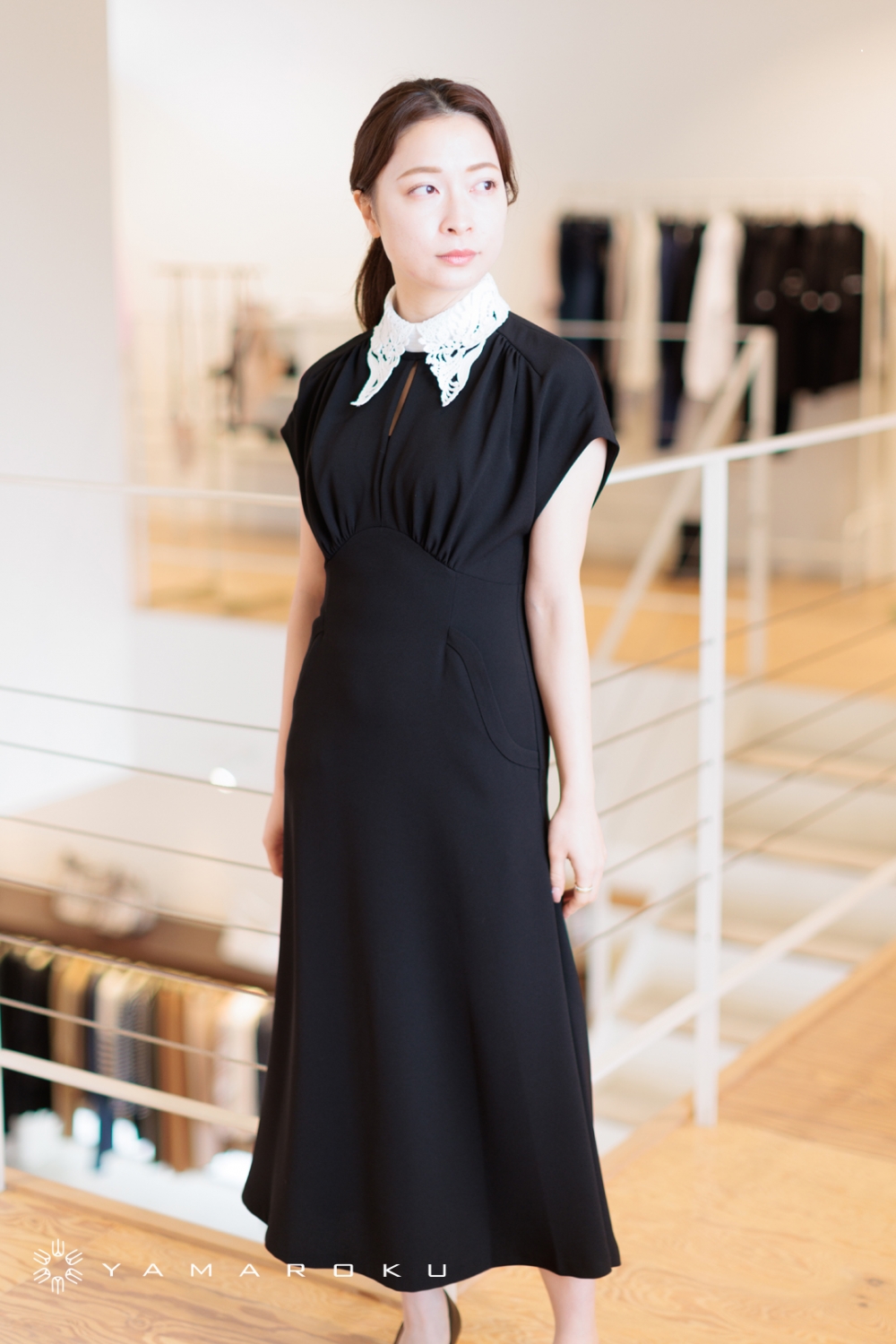 Mame Kurogouchi(マメ) 2024 Spring Summer Collection ラスト Mame Kurogouchi(マメ) 2024 Spring Summer Collection ラスト
