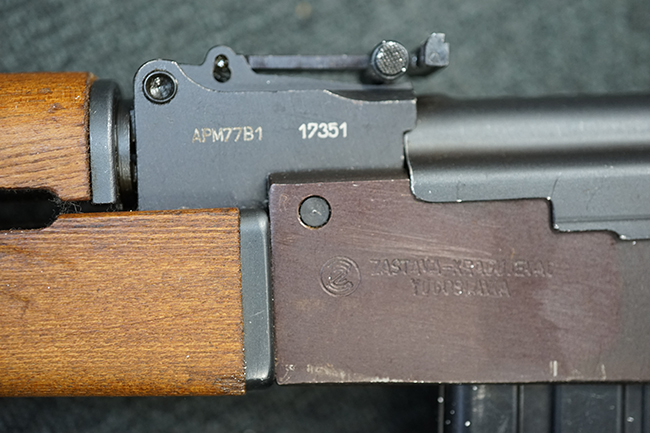 ツァスタバ M77B1 自動小銃 (#17351) | Detailed Photos - シカゴレジメンタルス 一押し商品の詳細画像