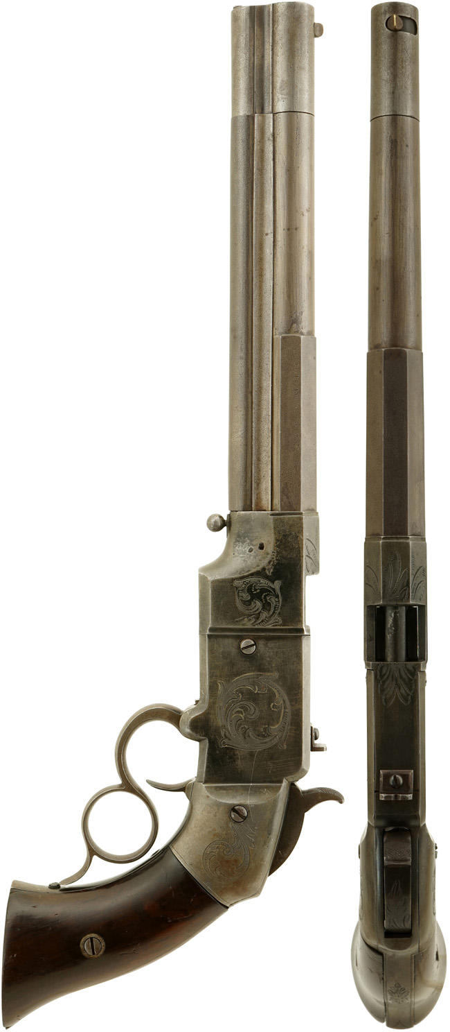 US S&W ボルカニック No.2 ピストル 8インチ銃身 (銃砲刀剣類登録証付古式銃、#55) 【Gazette】 | Detailed ...